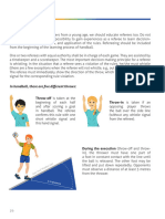 Netball Officiating Signals | PDF | Hand | Arm