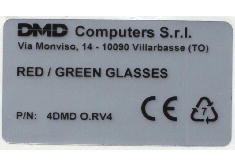 Label 4DMD O RV4 | PDF