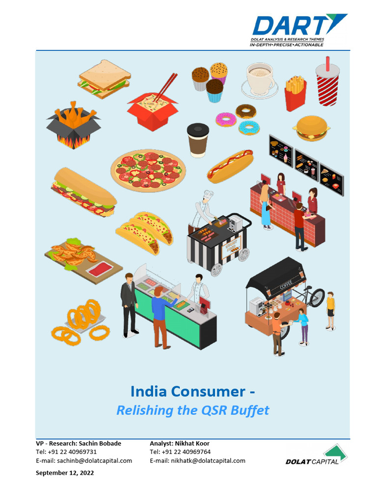 Dolat Capital India Consumer Relishing The QSR Buffet | PDF ...
