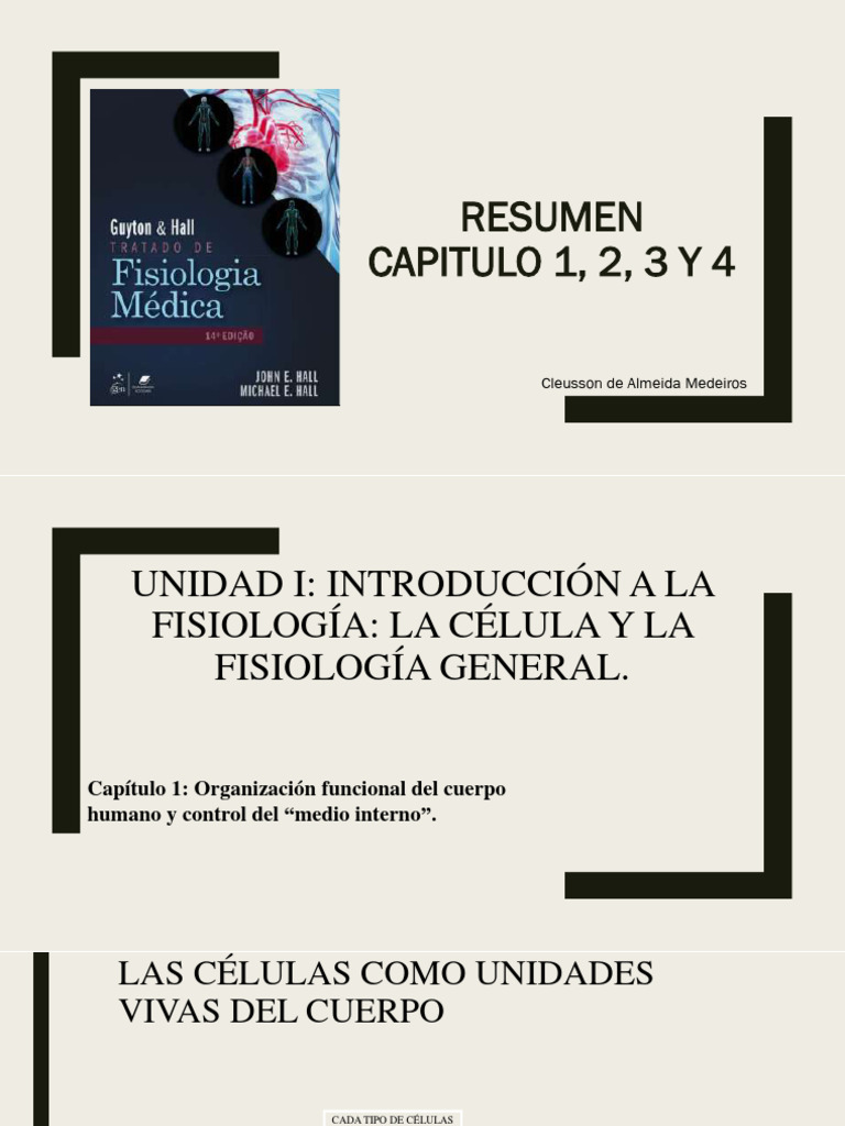 Resumo 1,2 e 3 Fisiologia | PDF | Bicapa lipídica | Citoplasma