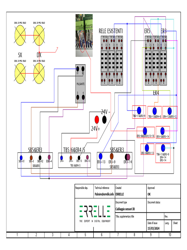 SCHEMA ELETTRICO BARRA 3200H | PDF