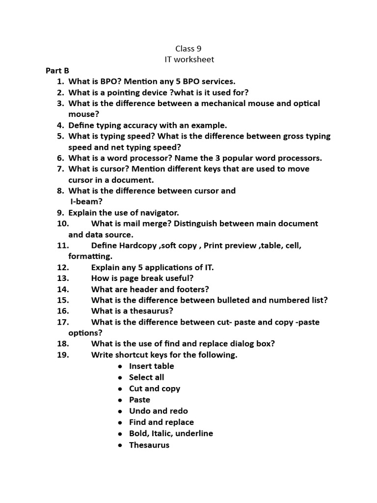 Class9 WS-1 | PDF