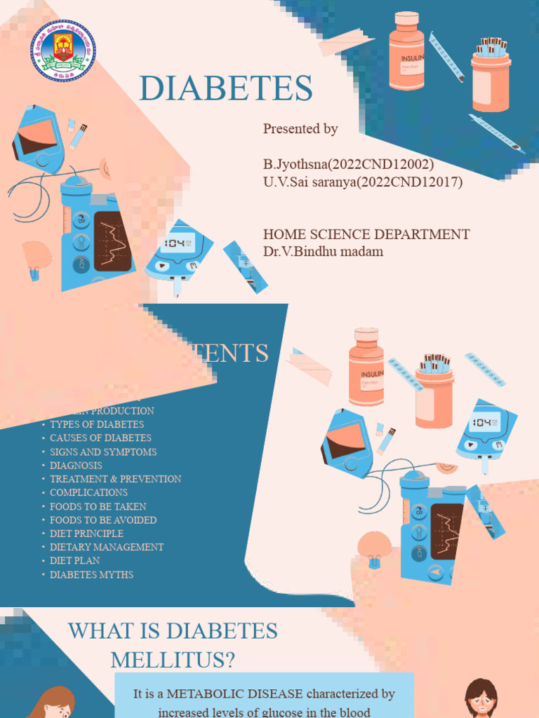 An Introduction To Diabetes | PDF | Hyperglycemia | Insulin