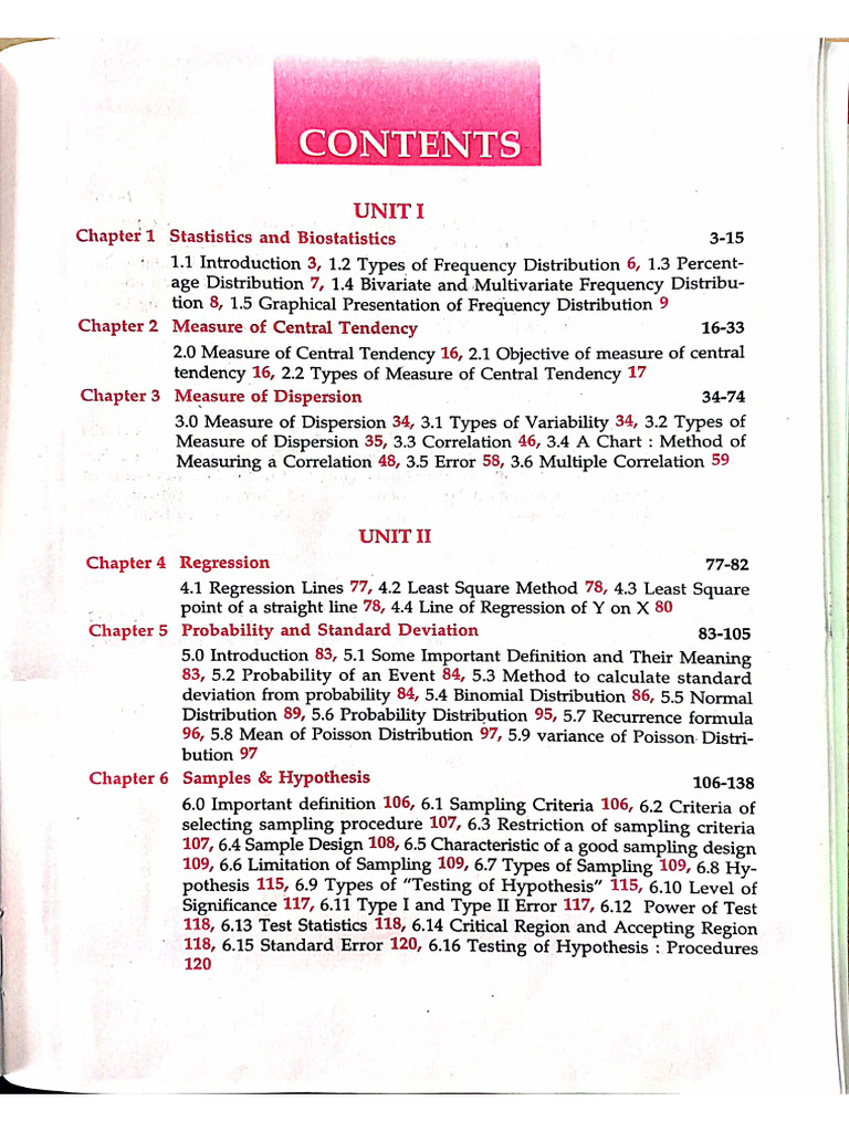 Biostatistics and Research Methodology | PDF