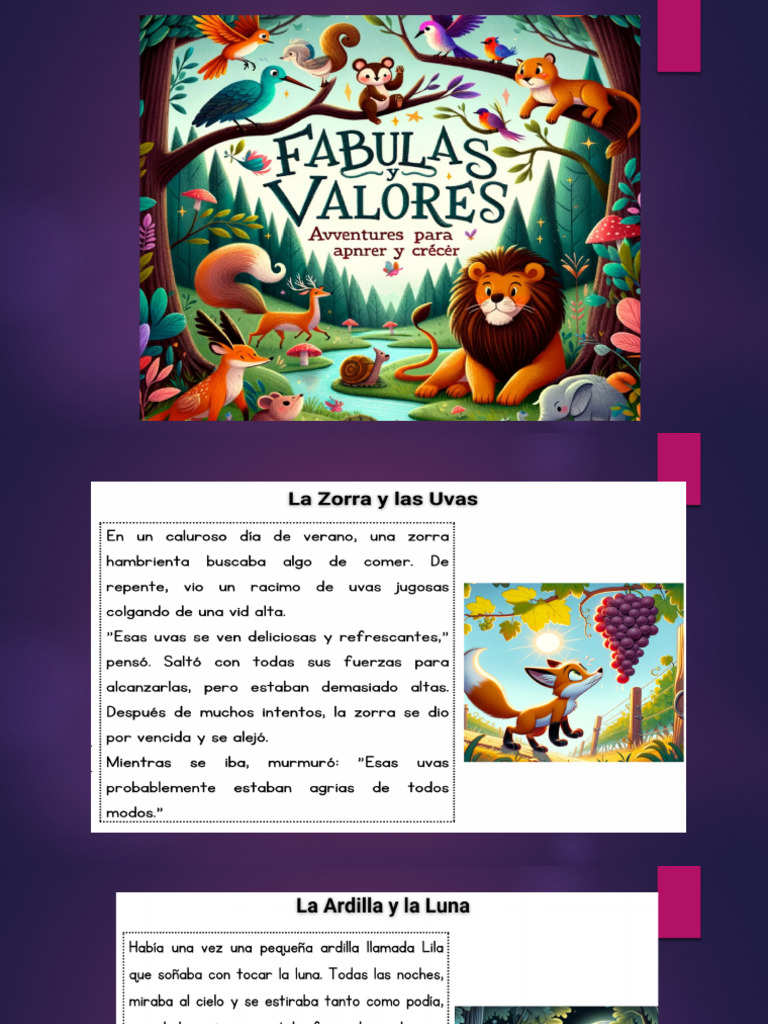 Fabula Valores Pdf