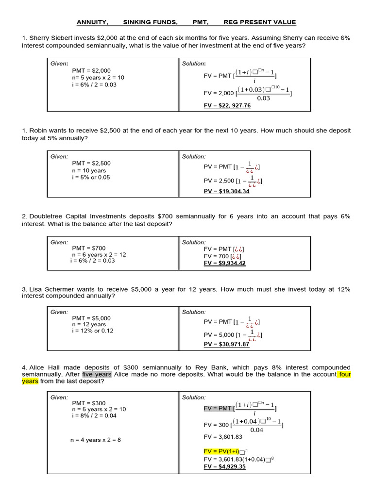 Collab Annuity | Download Free PDF | Interest | Present Value