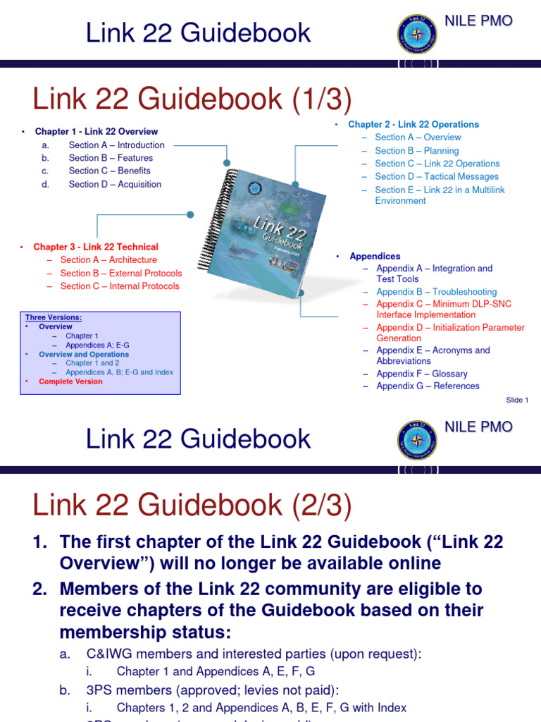 Link 22 Guidebook Slides-22sep2022 | PDF | Computing | Computer Science