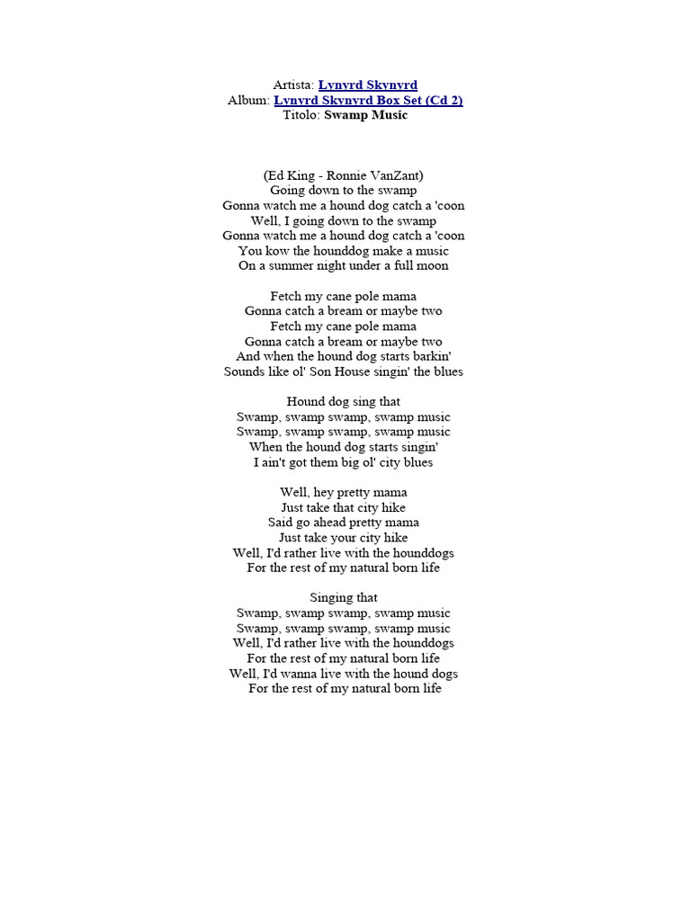 Southern Rock Enthusiasts | PDF | Poetry