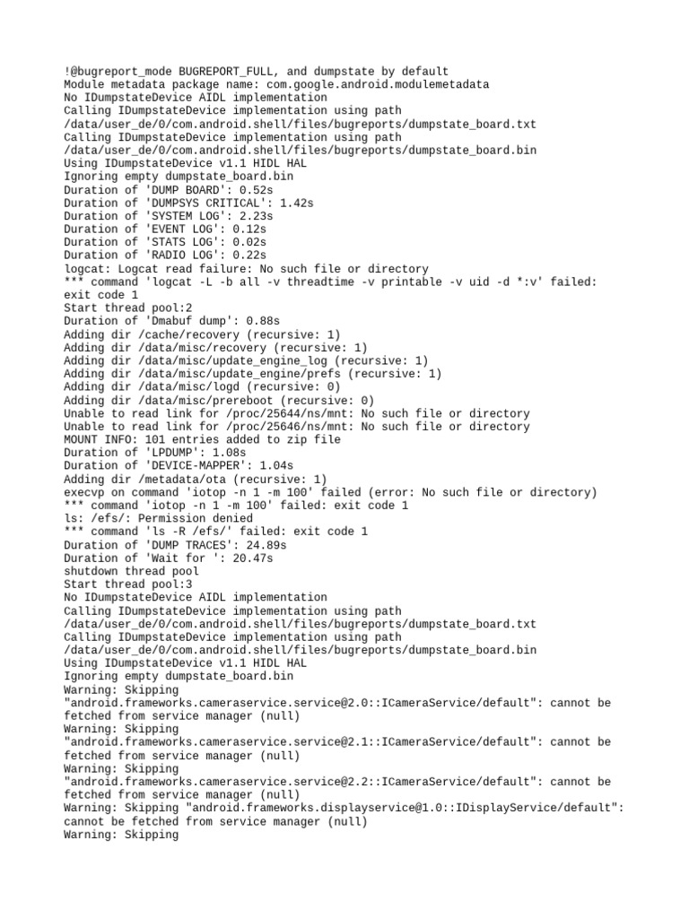 Dump State | PDF | Software Engineering | Computing