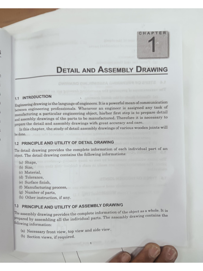 Engineer Drawing-II (Unit-1) ASSEMBLY OF JOINTS | PDF
