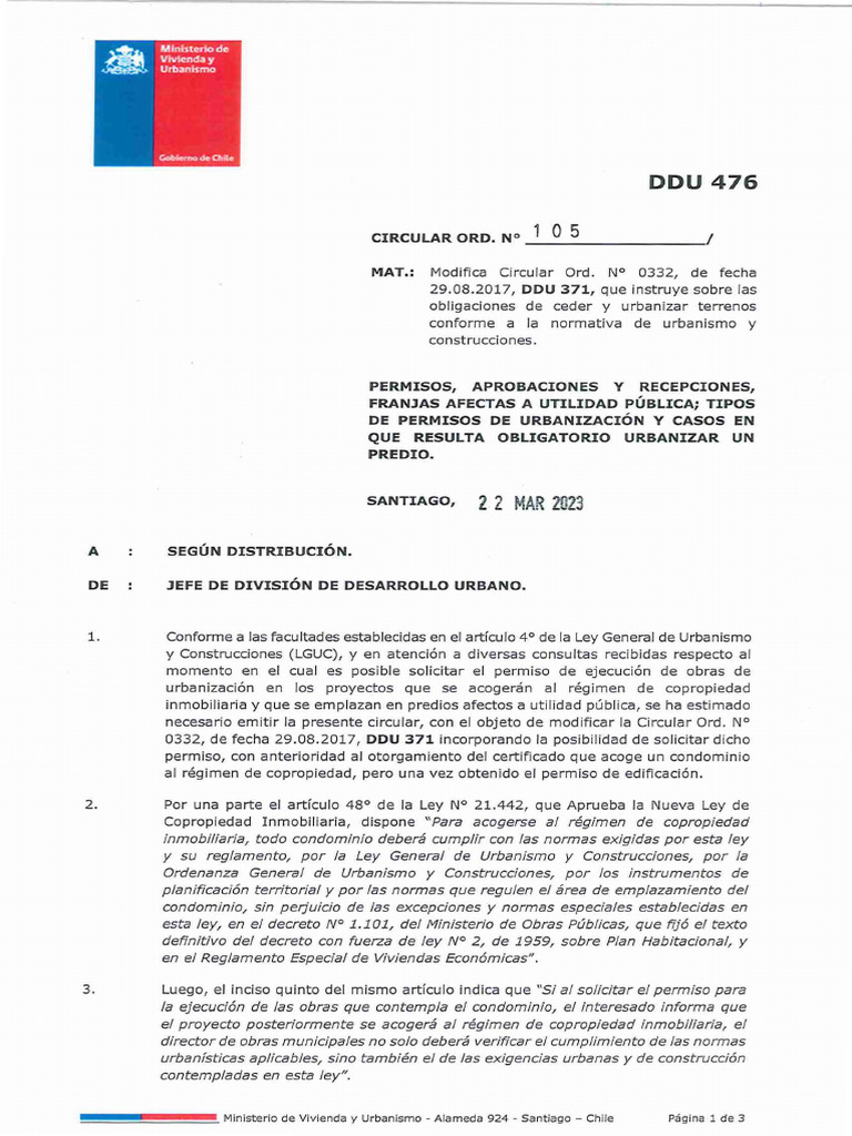 Ddu 476 Pdf Condominio Chile