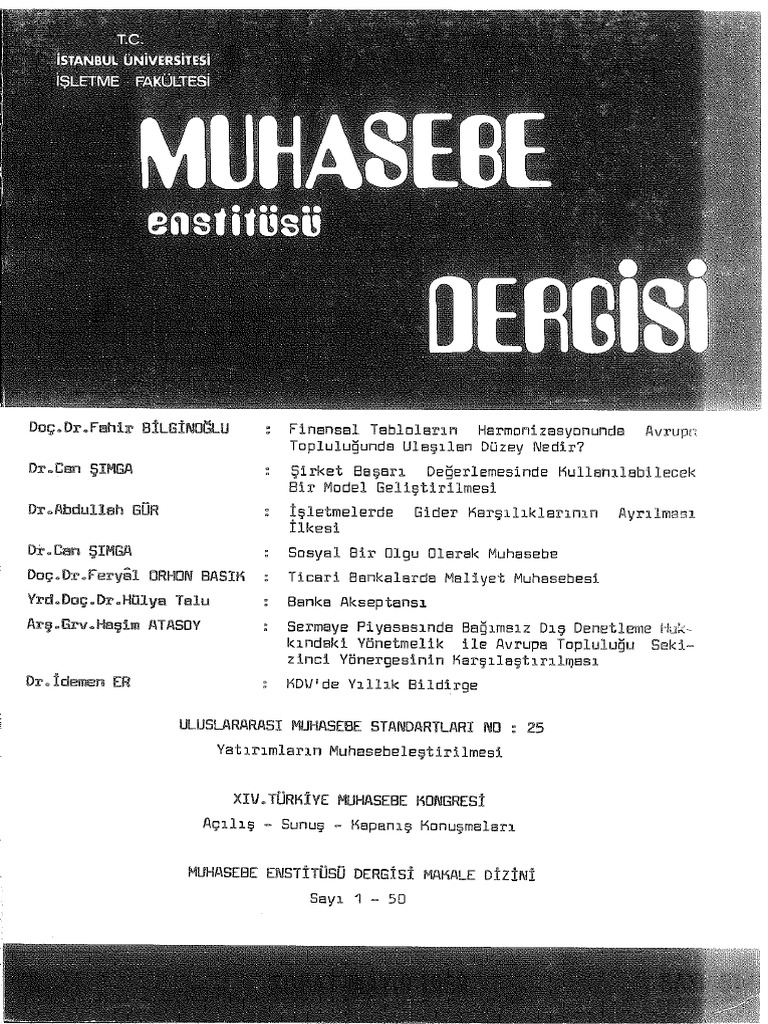 Muhasebe | PDF