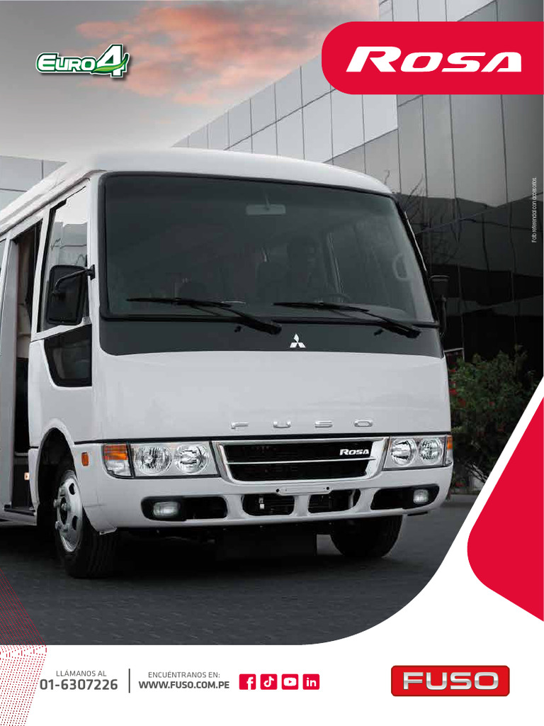 Ficha Tecnica - Fuso Rosa | PDF | Eje | Vehículo de motor