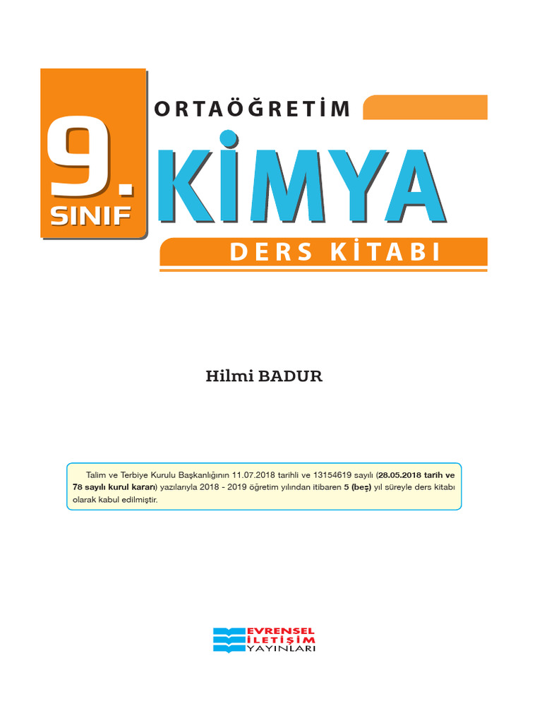 Kimya 9 - 2 | PDF
