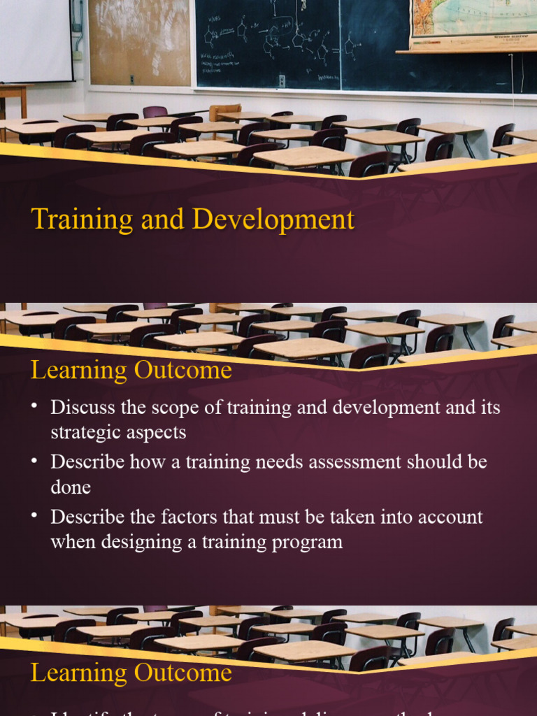Training and Development | PDF | Learning | Behavior Modification