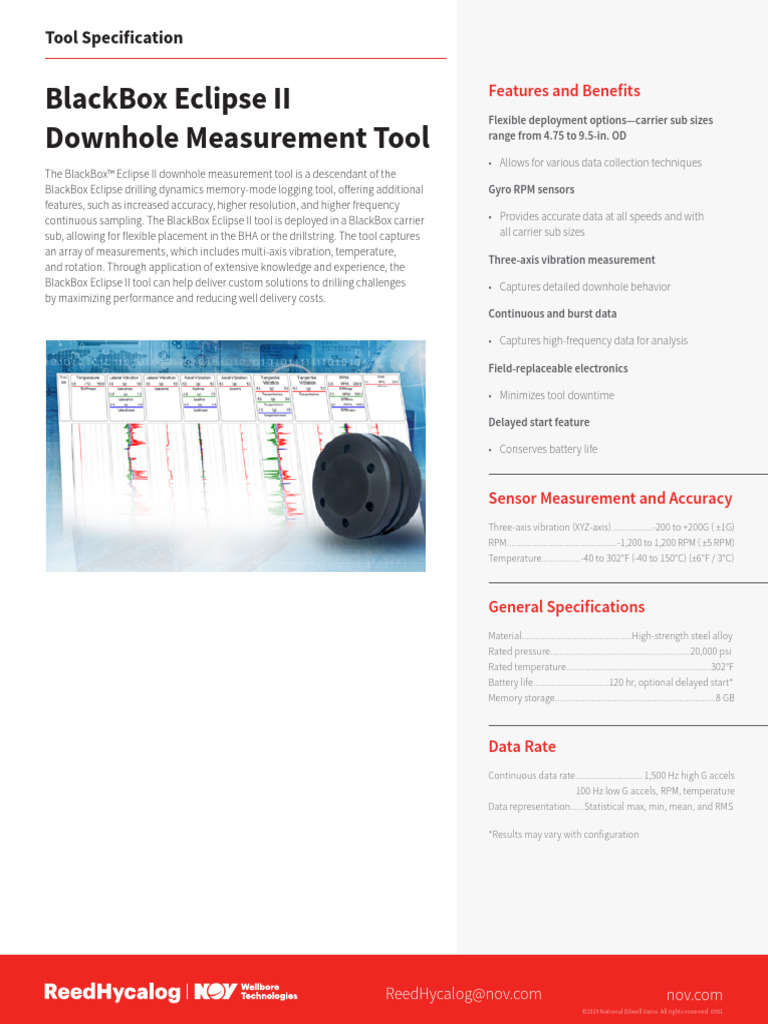 6901 WBT - RH - BlackBox - Eclipse - II - Spec - Sheet - Web | PDF