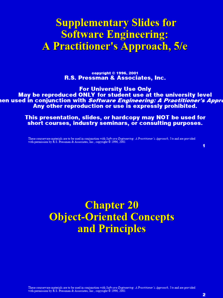 Intro To Oose Pdf Class Computer Programming Method Computer Programming 1111