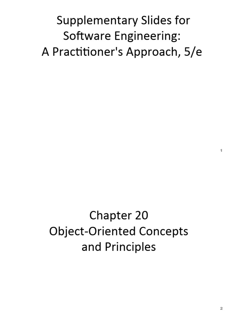 Intro To OOSE 2 | PDF | Class (Computer Programming) | Method (Computer Programming)