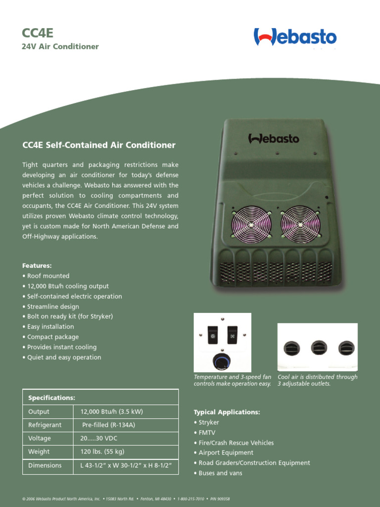 CC4E Specsheet | PDF