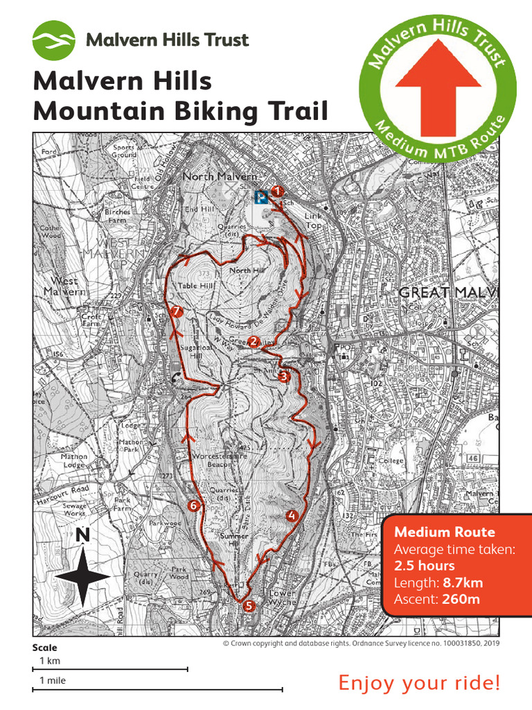 Medium MTB Route Final 2019 | PDF | Trail | Land Transport