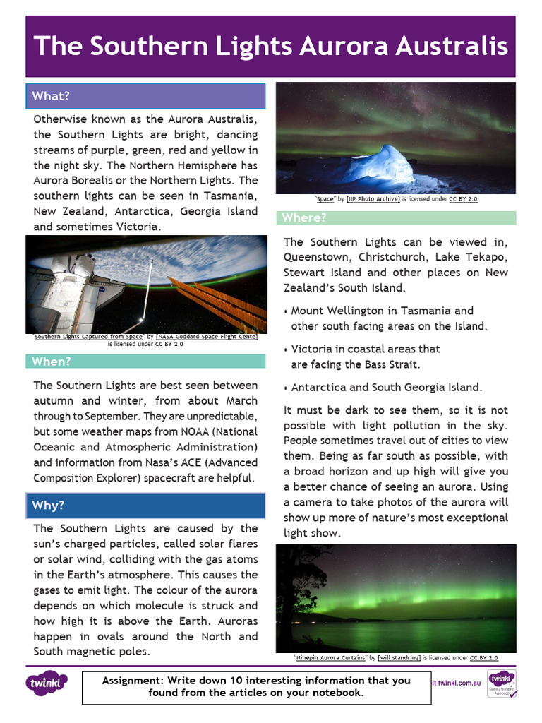 Southern Light | PDF | Aurora | Planetary Science