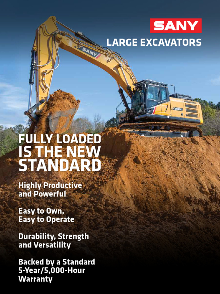 BRFLY23LGHEX001-large-excavators-brochure-d4 | PDF | Automotive Industry | Vehicles