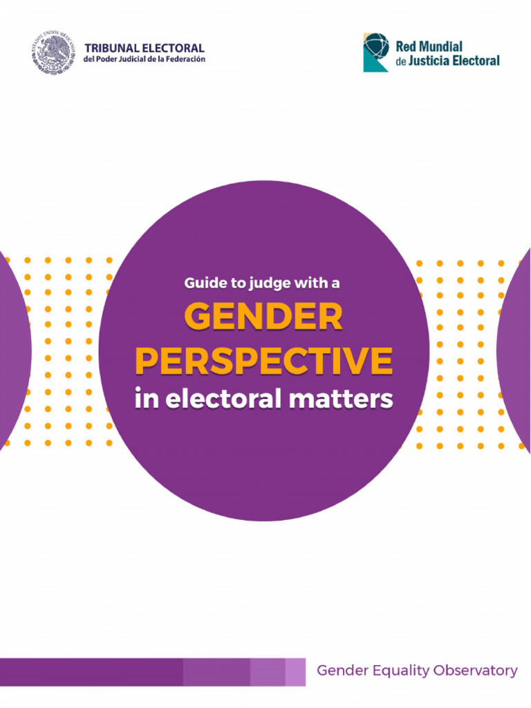 Guide To Judge With A Gender Perspective 2022 | PDF | Human Rights | Gender