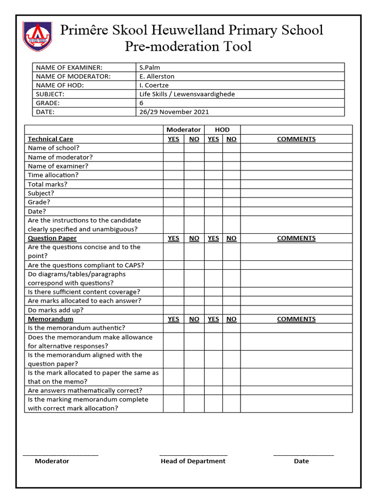 Pre Moderation | PDF | Memorandum | Human Communication