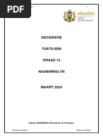 Graad 10 Geografie Hersiening Kw 2 | PDF