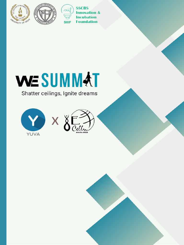 WE-Summit (2) | PDF | Entrepreneurship | Startup Company
