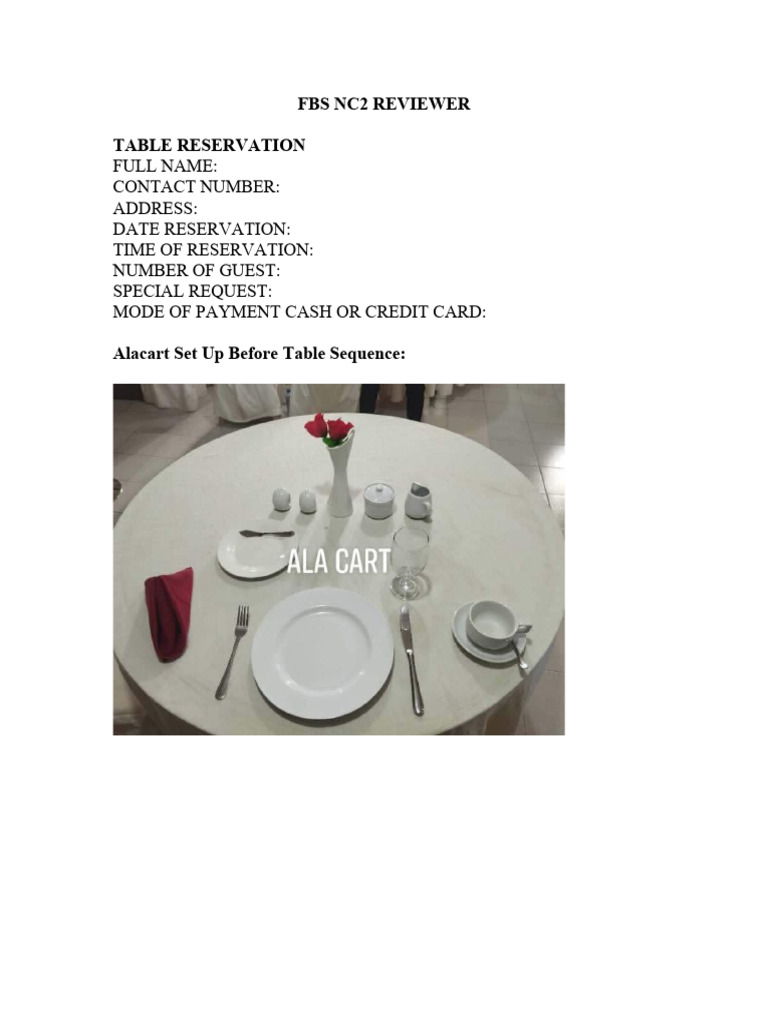 Fbs Nc2 Reviewer | Download Free PDF | Wine | Alcoholic Beverages