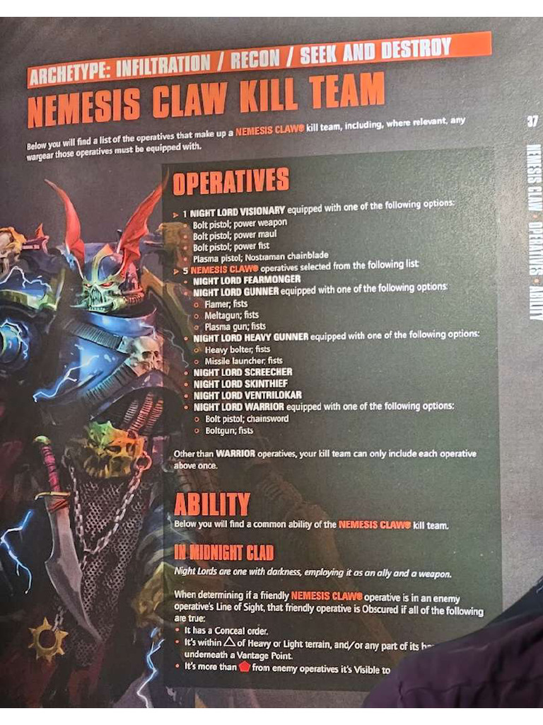 Kill Team - Nightmare - Nemesis Claw | PDF