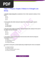 MCQ On Vector With Answers | PDF | Euclidean Vector | Force