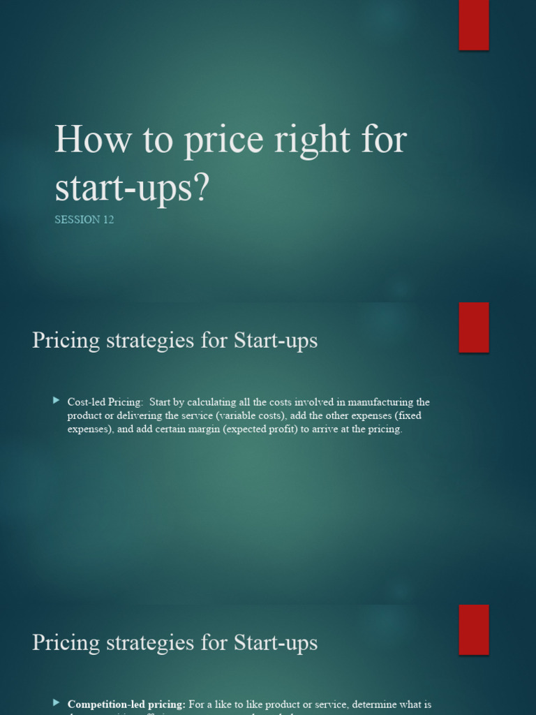 How To Price Right | PDF | Pricing | Prices