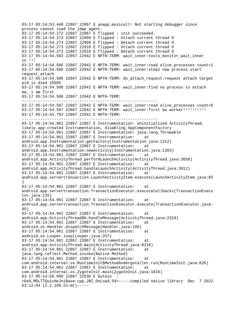 Log | Download Free PDF | Java (Programming Language) | Android (Operating System)