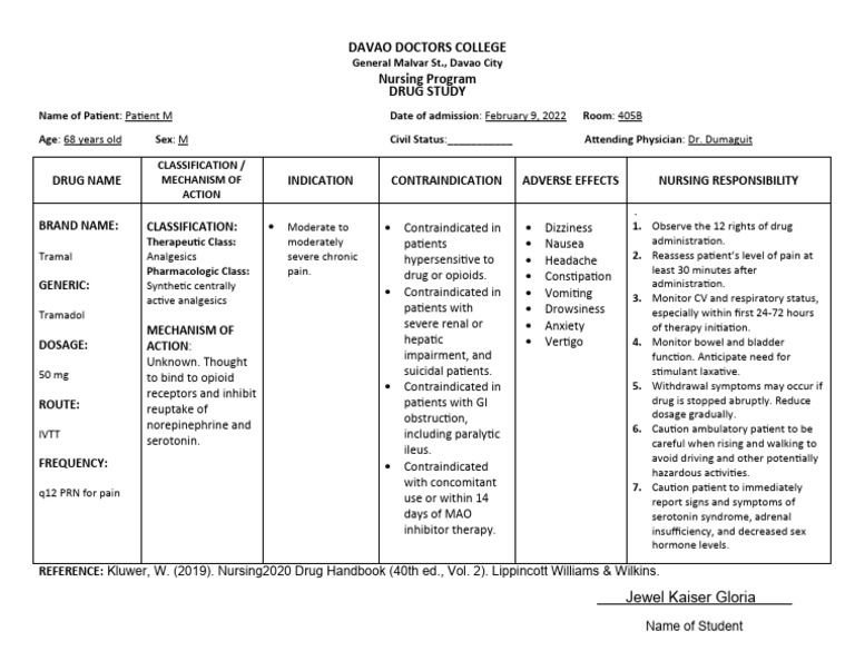GLORIA-DS-MODULE-2 | PDF | Drugs | Drugs Acting On The Nervous System
