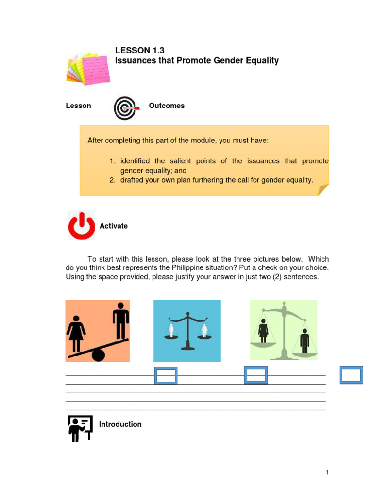 Unit 1 Lesson 3 | PDF | Millennium Development Goals | Convention On ...