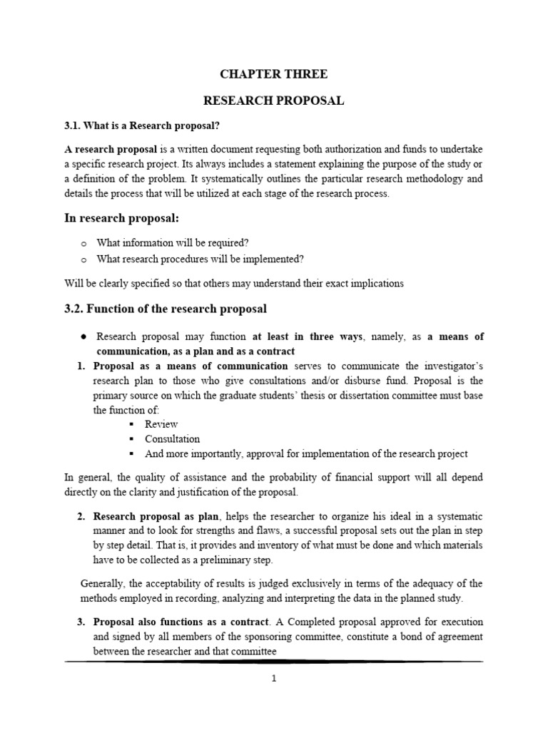Chapter 3 | PDF | Methodology | Scientific Method