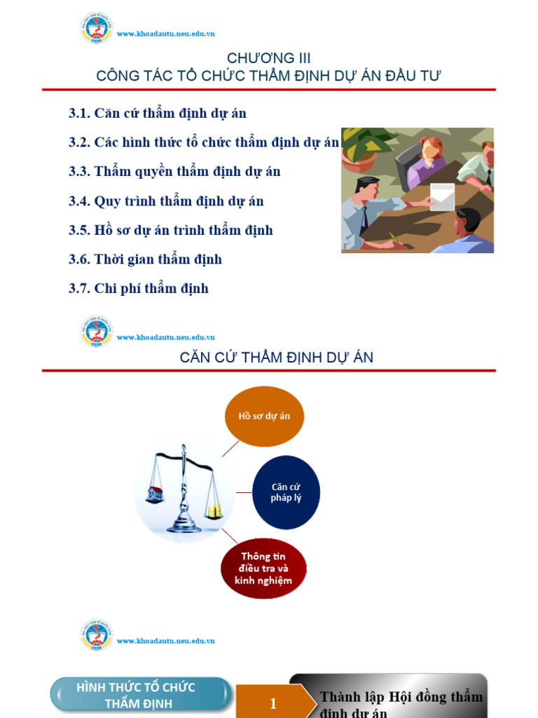 Chương 3 - Tham Dinh Du An - SV | PDF