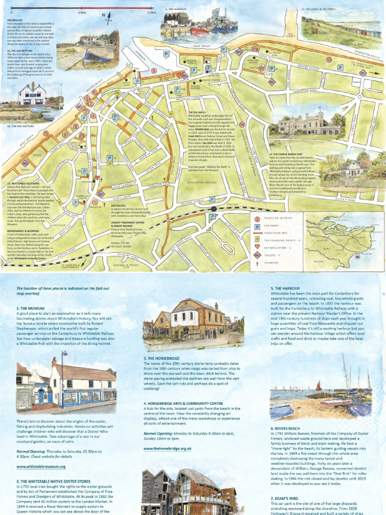 Whitstable Town Map and Guide | PDF