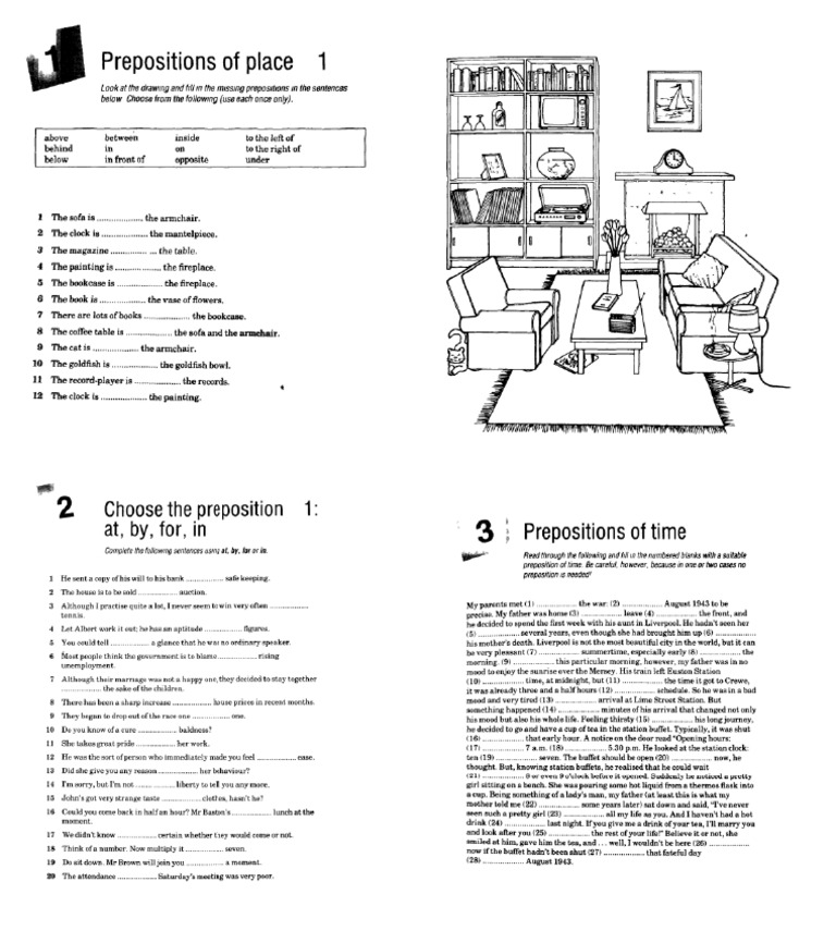 Prepositions Intro | PDF