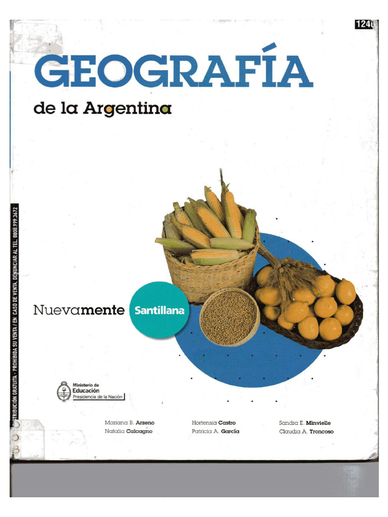 Geografia de La Argentina - Nuevamente - Santillana | PDF