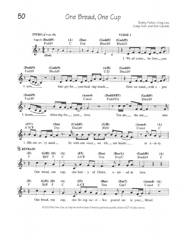 Onebreadonecup | PDF