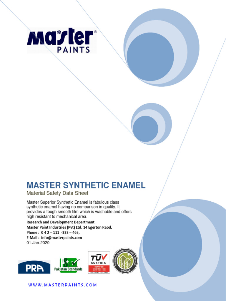 Synthetic Enamel | PDF | Paint | Materials