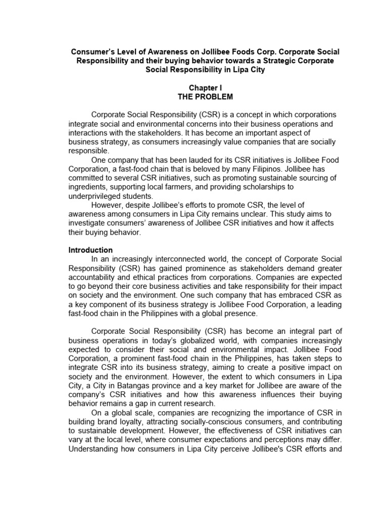 AJA | PDF | Corporate Social Responsibility | Questionnaire