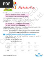 3 Letter Word Story | PDF