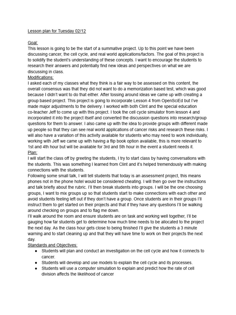 Lesson Plan | PDF | Human Communication | Cognitive Science