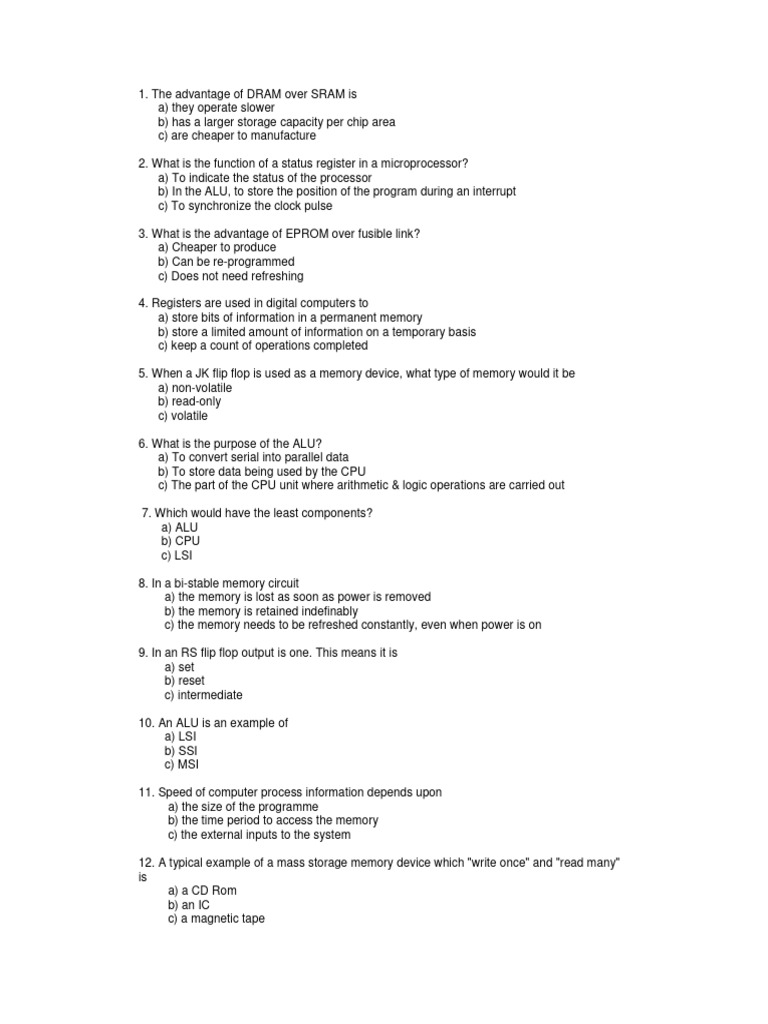 Computer V4 Pdf Central Processing Unit Computer Data Storage 3454