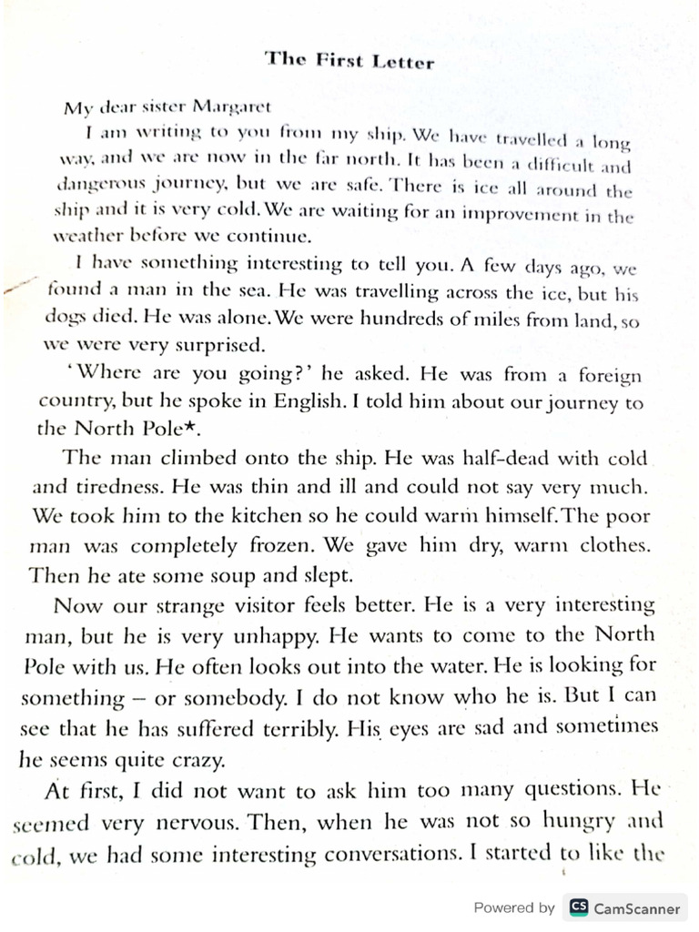 The First Letter | PDF