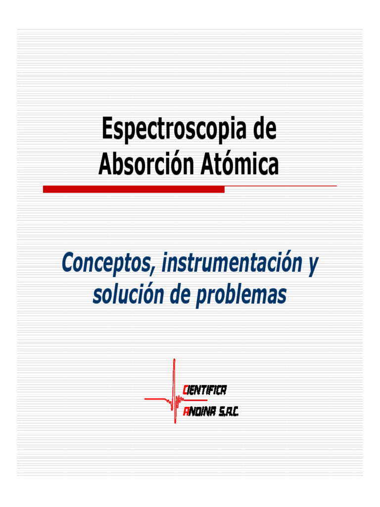 Absorcion Atomica Aa200 400 | PDF | Espectroscopia | Espectroscopía de ...